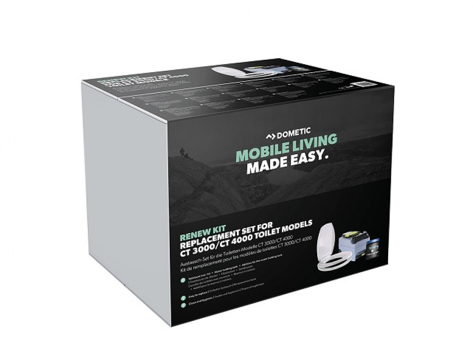 Fresh-up set toalett CT3000/CT4000 Dometic renewkit | Tillbehör Sanitet ...