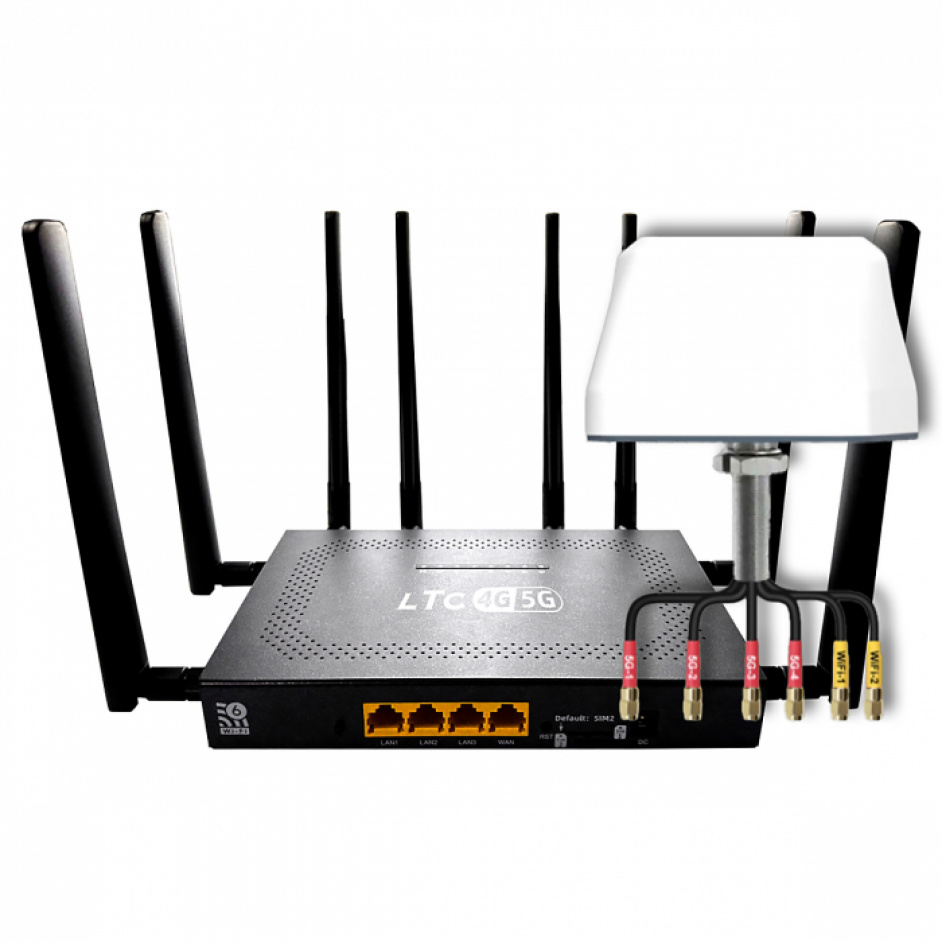 Trådlös 5G Router inkl. extren antenn LTC | | Camping4u.se