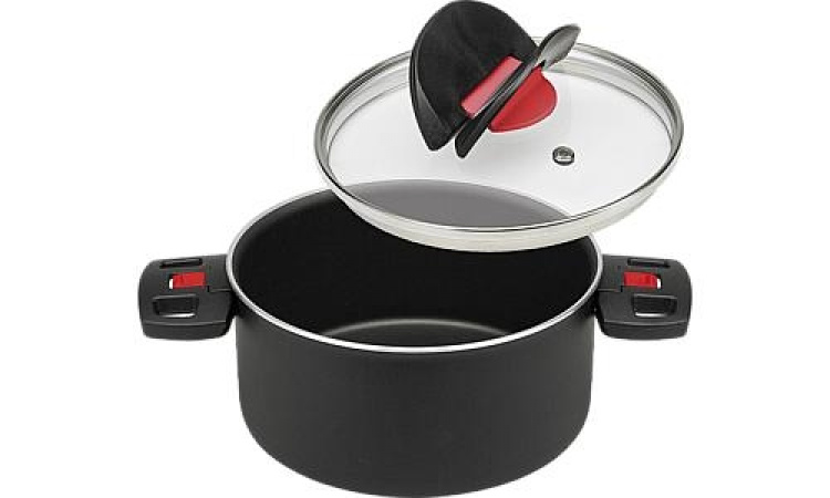 Click & Cook kastrull med lock Ø 24 cm | Kastruller & Pannor - Husgeråd ...
