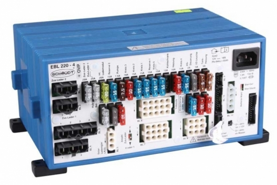 Elektroblock EBL 220-4 + OVP | Elektroblock - Elektronik | Camping4u.se